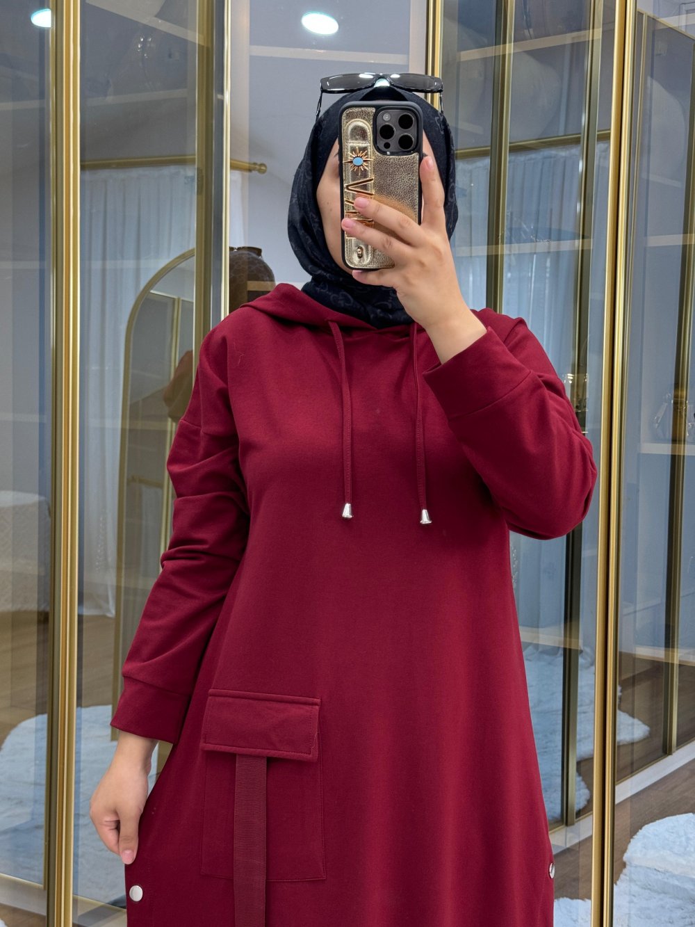 Confy Elbise Bordo Modelleri En Uygun Fiyatlarla